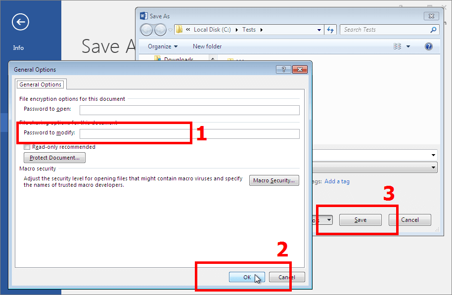 Unlock This Word File With Password Protection