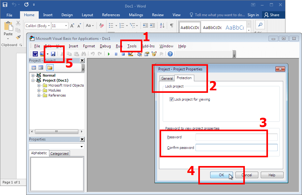 Unlock This Word File With Password Protection