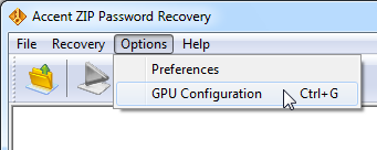GPU Configuration - AccentZPR